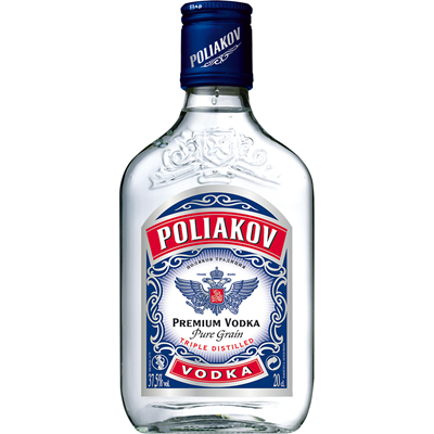 Flash Vodka Poliakov Flasque 20 cl | 37,5 % – Vodka Miam